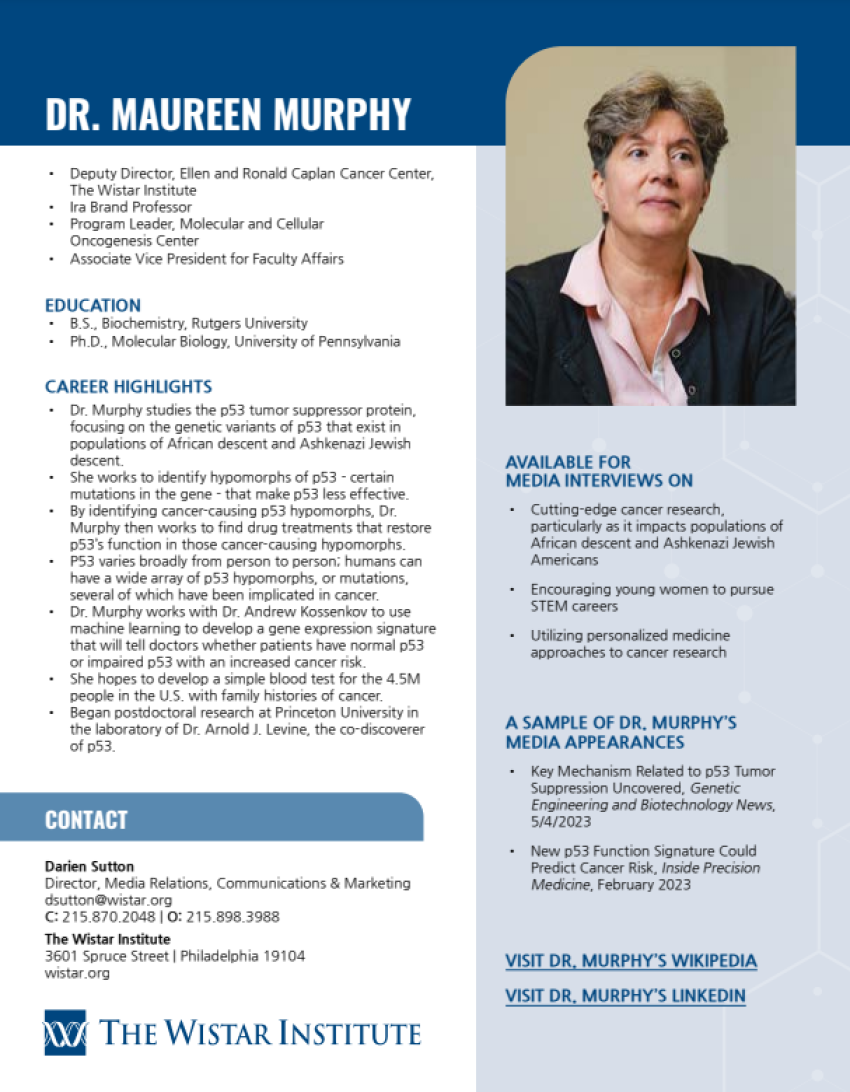 News - The Wistar Institute